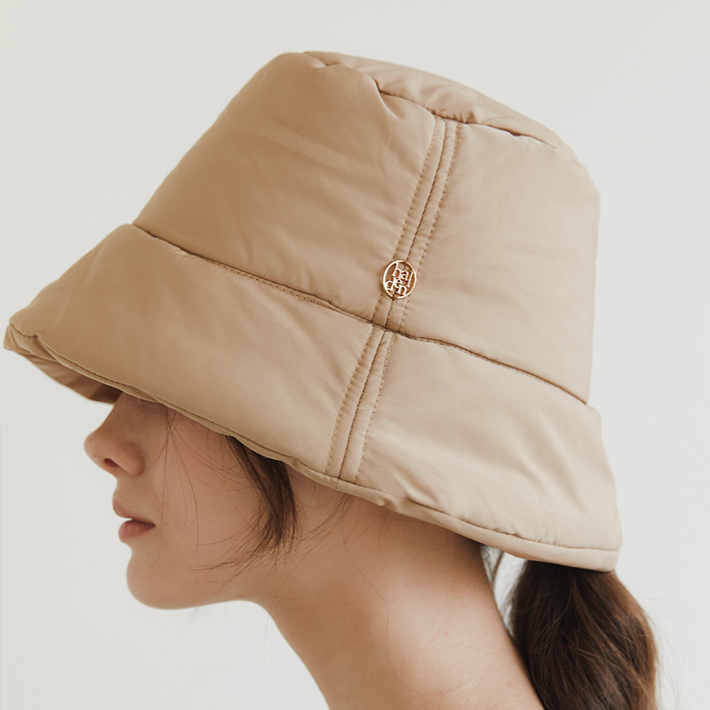 padding bucket hat (C038_beige) - HAGO(하고)