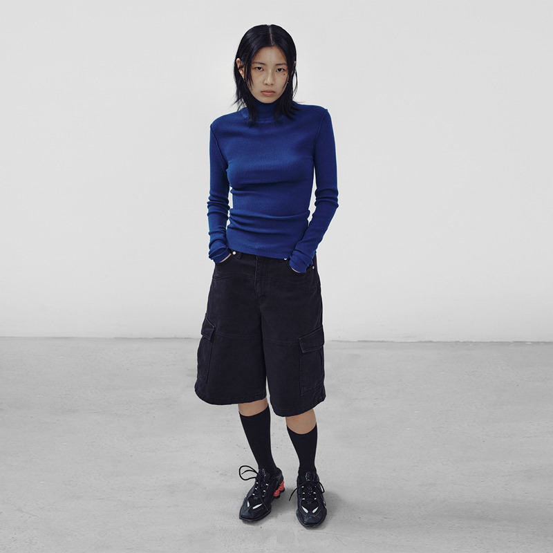 Groove pocket half pants black - HAGO(하고)