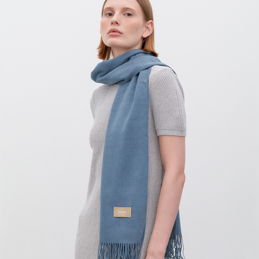 [ACC특가]solid soft muffler (M027_sky) - 하고(hago) - 하고