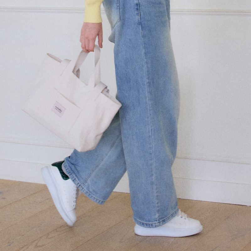 basic canvas bag (natural) - 하고(HAGO)