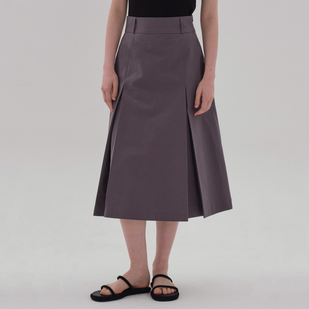 le conte skirt_violet gray - 하고(HAGO)