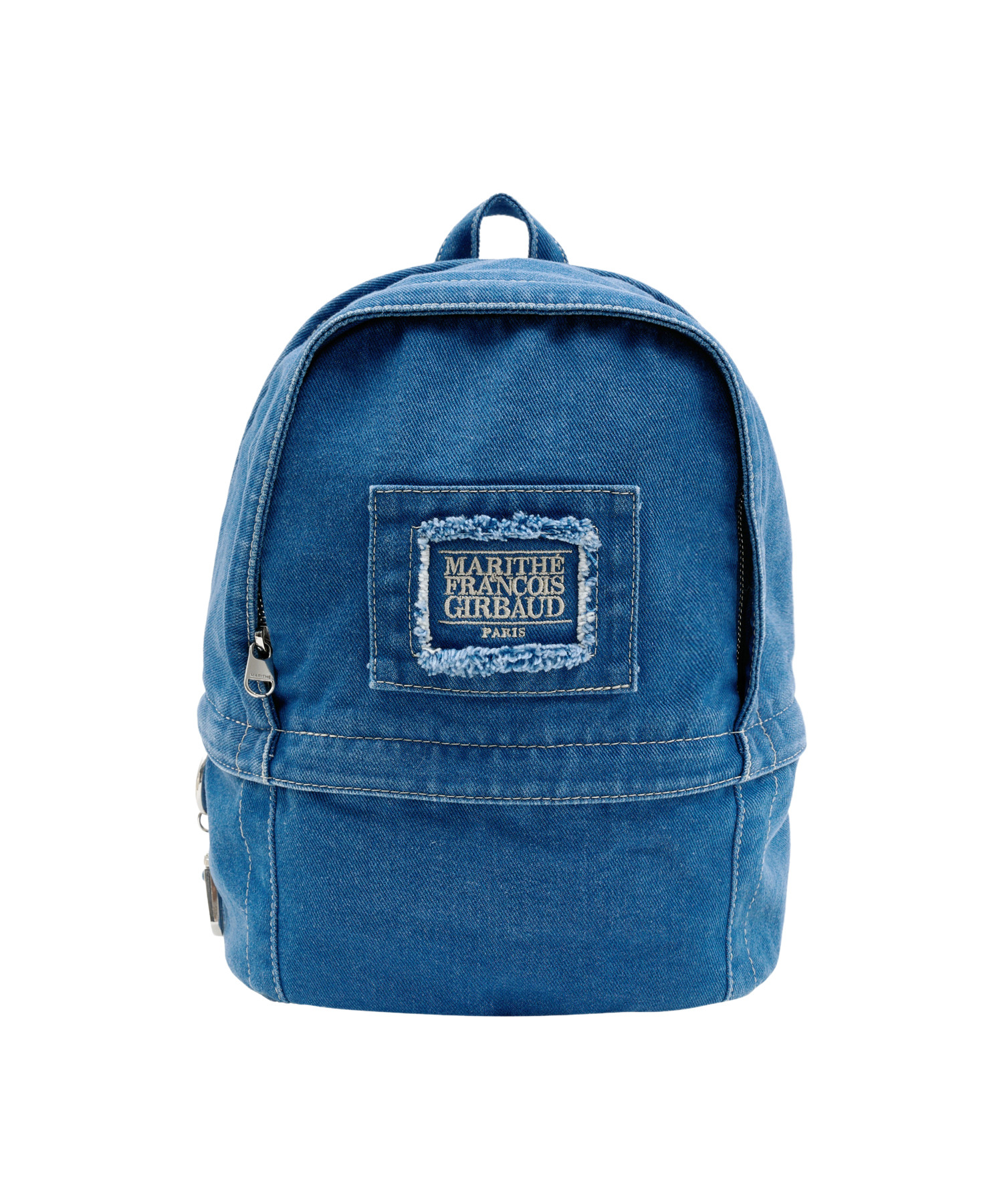 CLASSIC LOGO DENIM BACKPACK blue - 하고(HAGO)