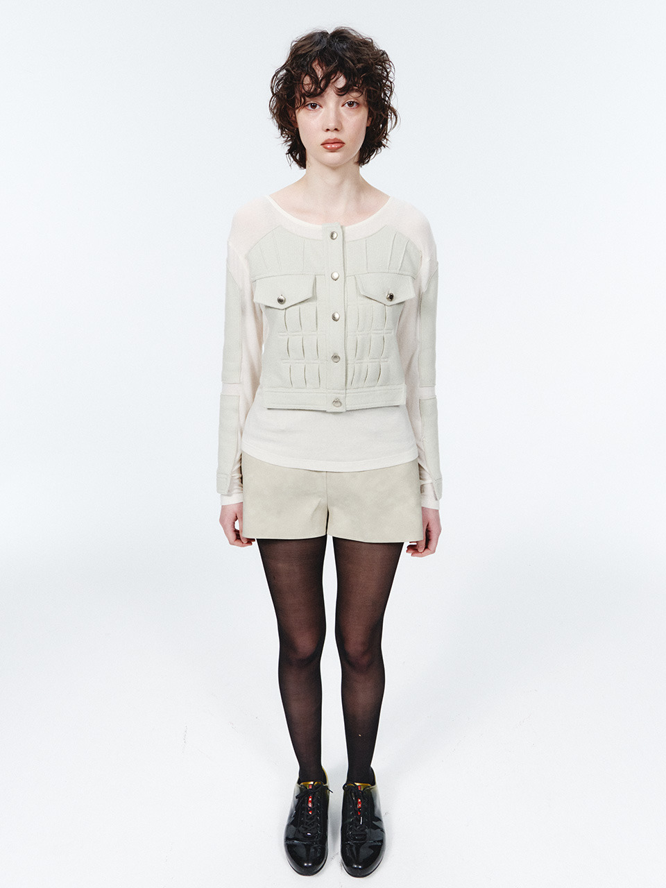 Smog Pleated Mini Shorts - HAGO(하고)