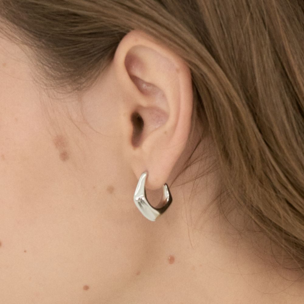 PENTAGONAL BOLD EARRING #0034 - HAGO(하고)