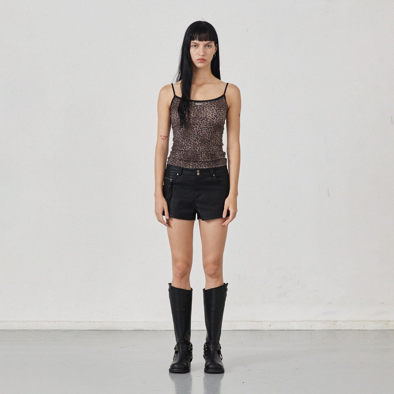 COCO LEOPARD SLEEVELESS - 하고(HAGO)