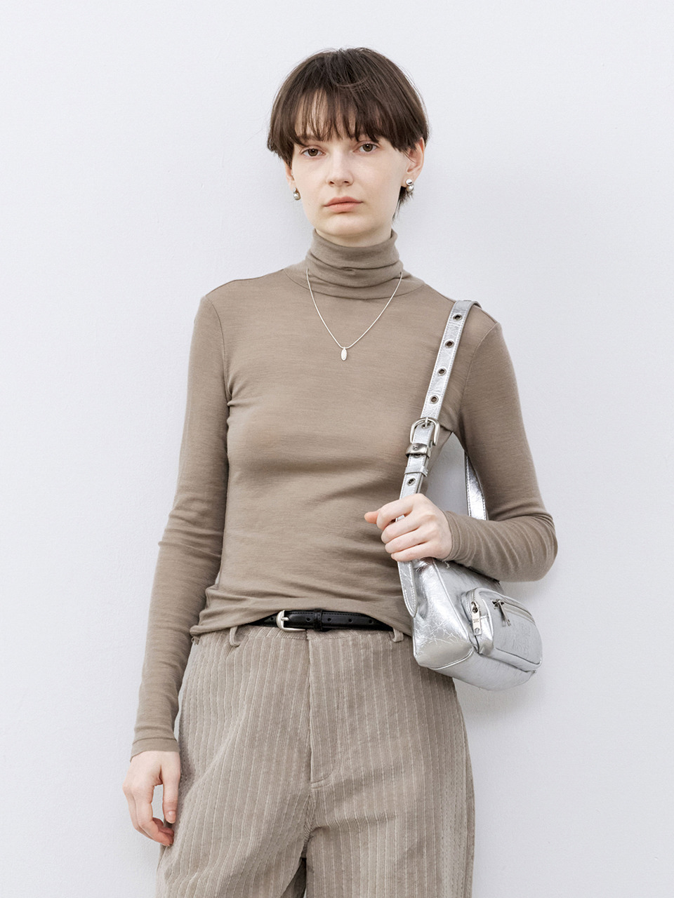 TG_Turtleneck wool knit top_3color - 하고(HAGO)