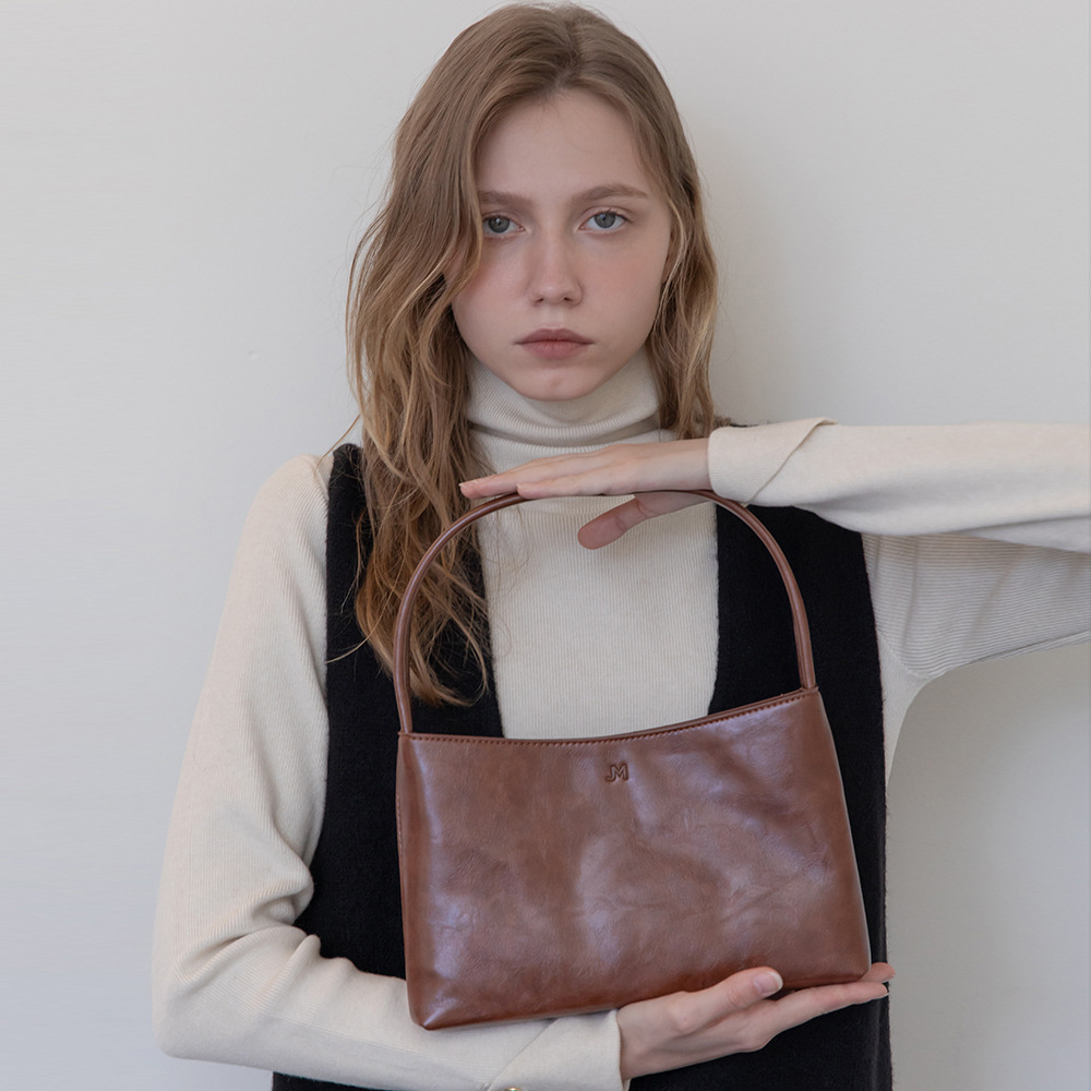 [단독~1/7]Layla tote bag - Brown - 하고(HAGO)