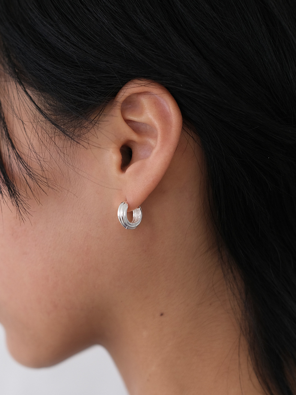 Shell Earring - Silver (silver925) - HAGO(하고)