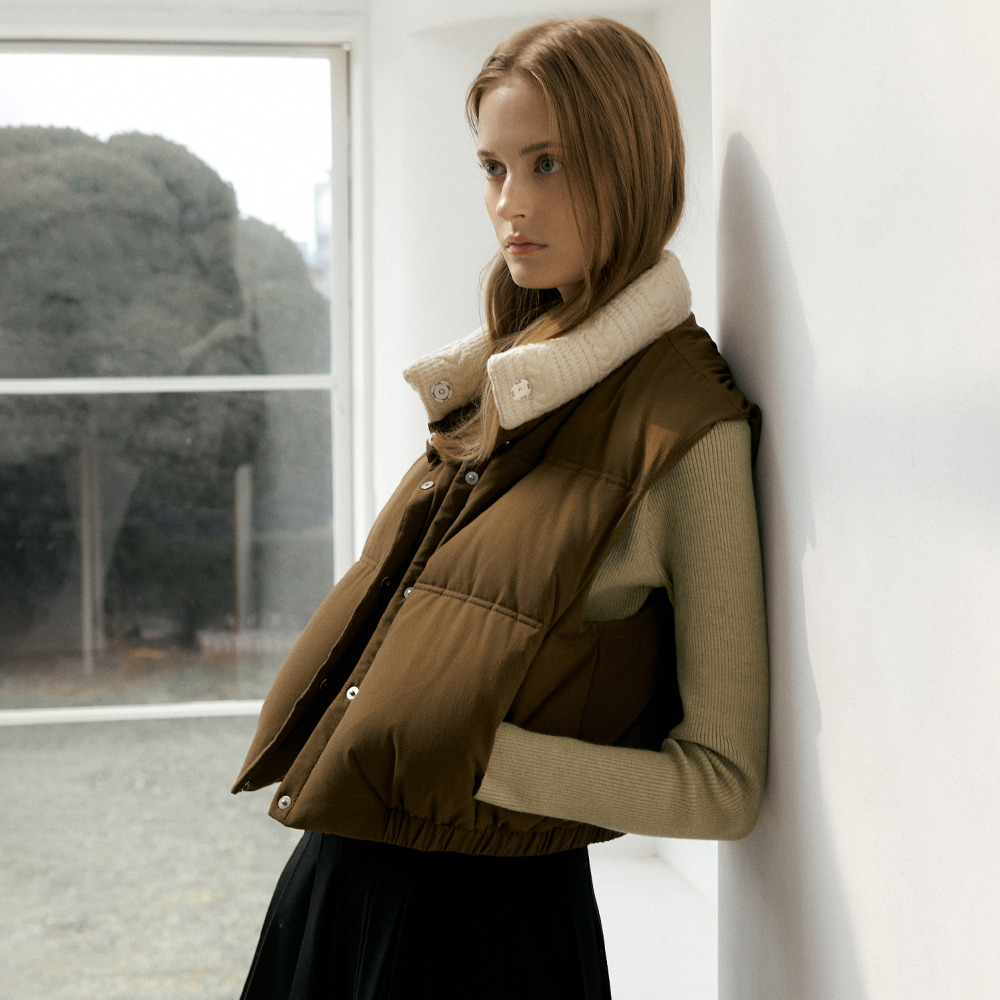 Duck down vest (2color) - HAGO(하고)