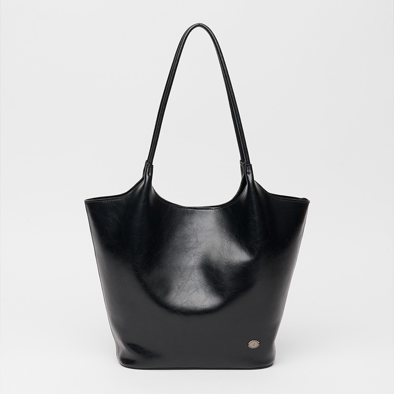 [HAGO단독][2차 리오더]LEAF BAG_BLACK - HAGO(하고)