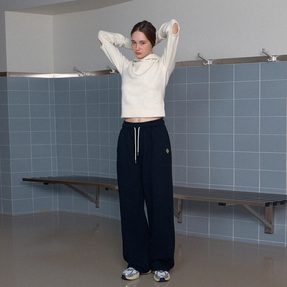 5th / wide jogger pants - black - 하고(HAGO)