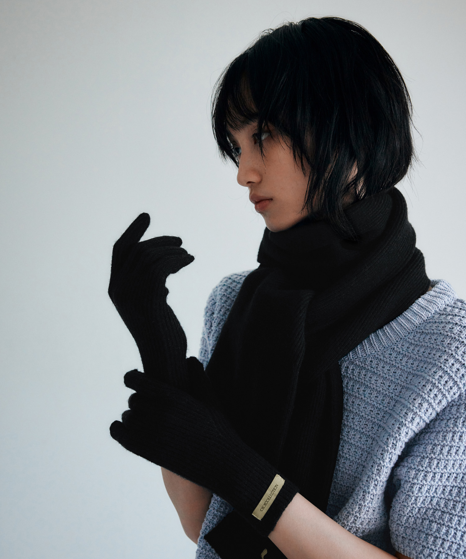 데일리 머플러 [BLACK] - HAGO(하고)