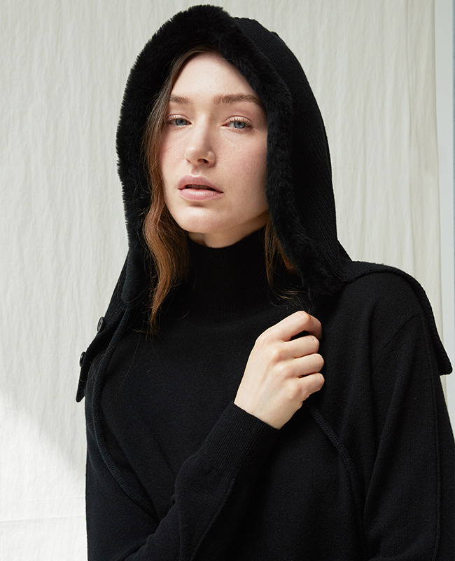 Spanish shearling Balaclava - HAGO(하고)