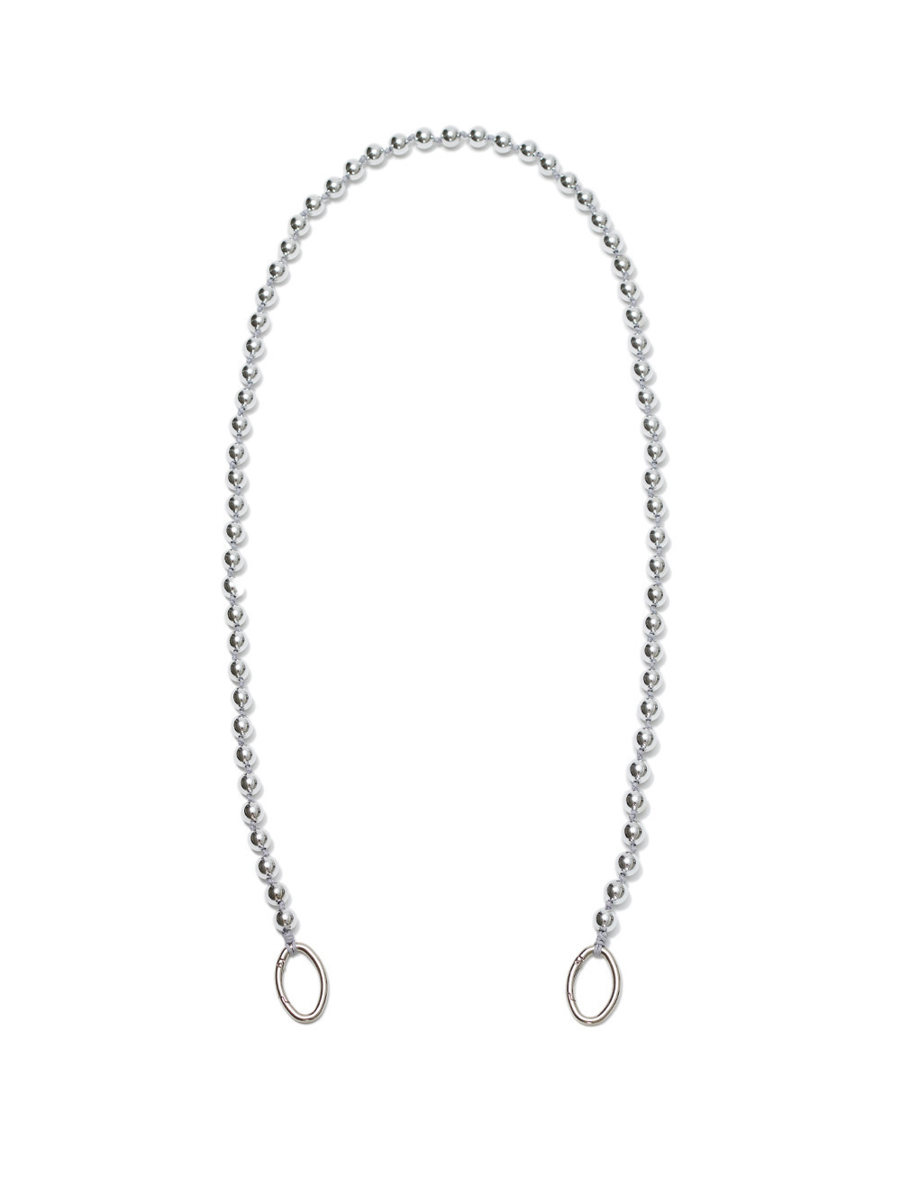 SILVER BALL STRAP [SILVER] - 하고(HAGO)