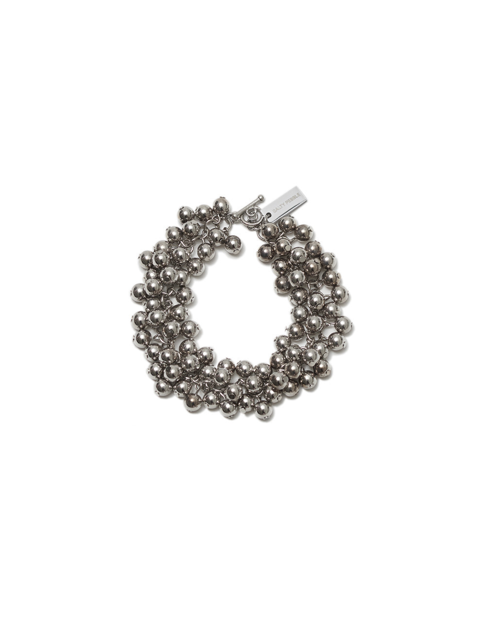[단독~3.17]BUBBLE SILVER BRACELET [SILVER] - 하고(HAGO)