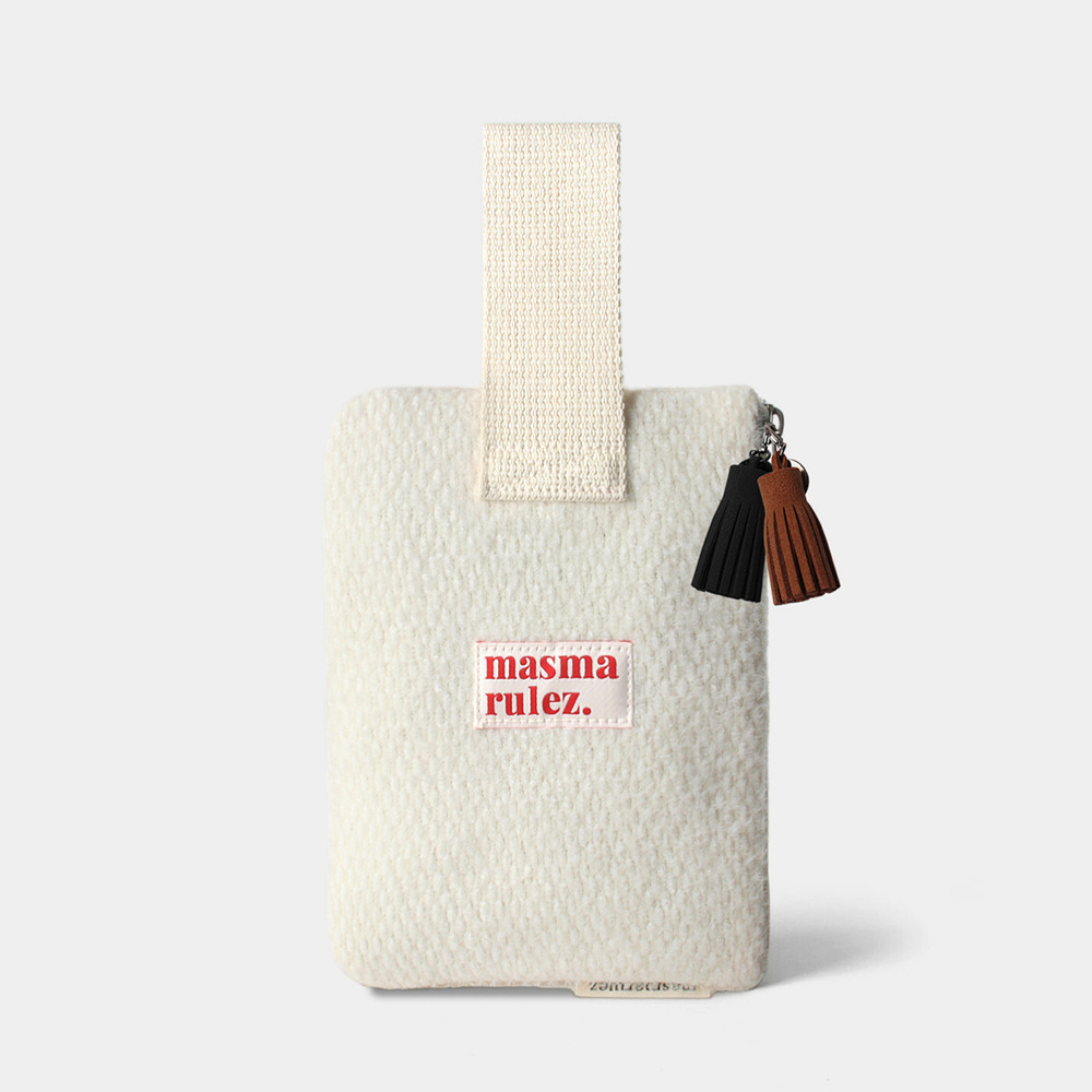 Strap pouch _ 포그니 Ivory - HAGO(하고)