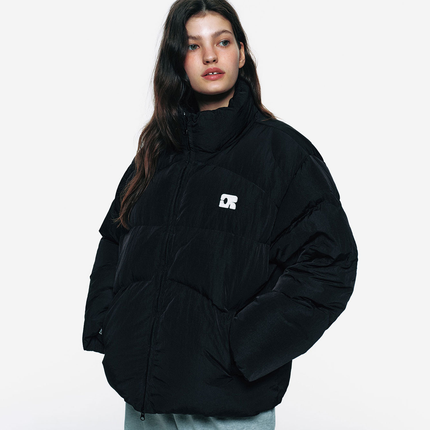 CENTAUR DUCK DOWN PADDED JUMPER_BLACK - 하고(HAGO)