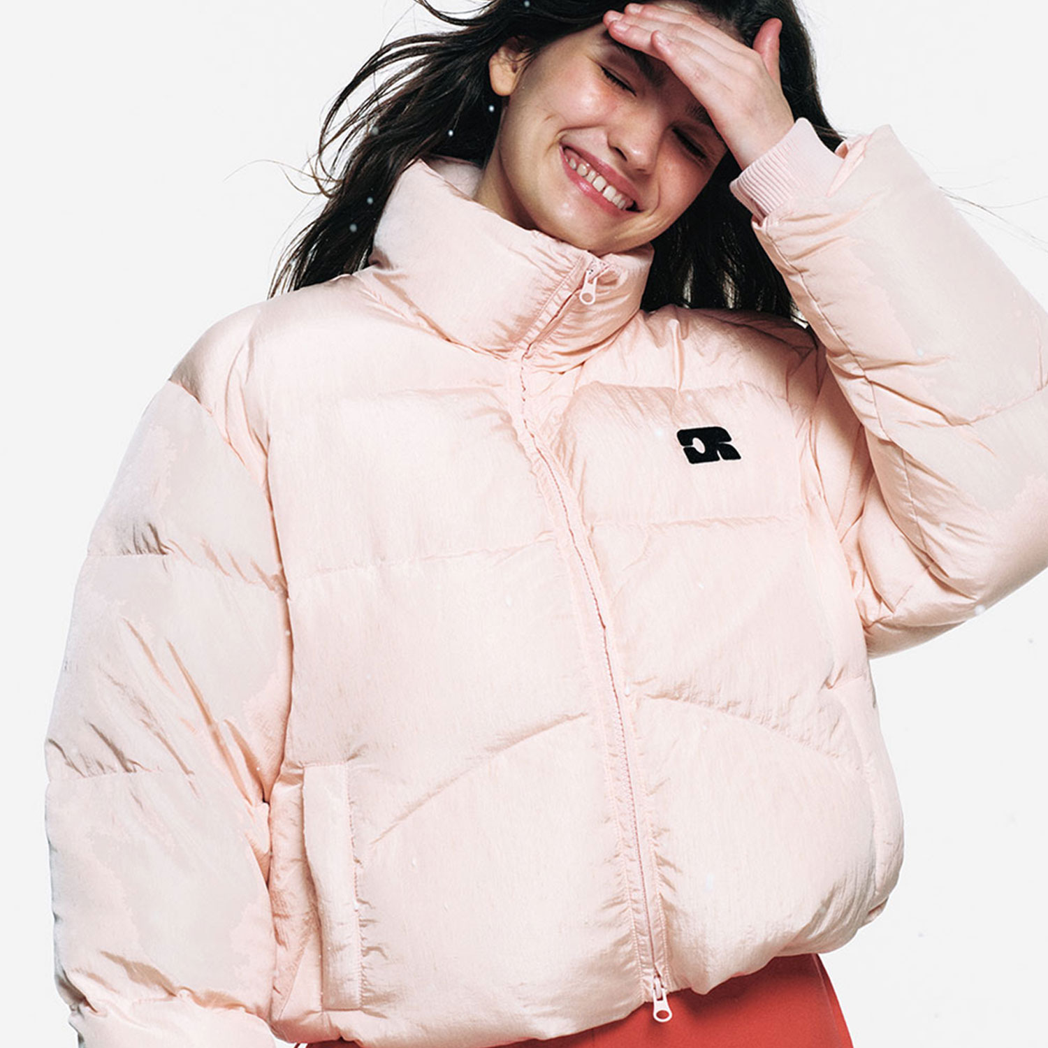 CENTAUR DUCK DOWN PADDED JUMPER_PINK - 하고(HAGO)