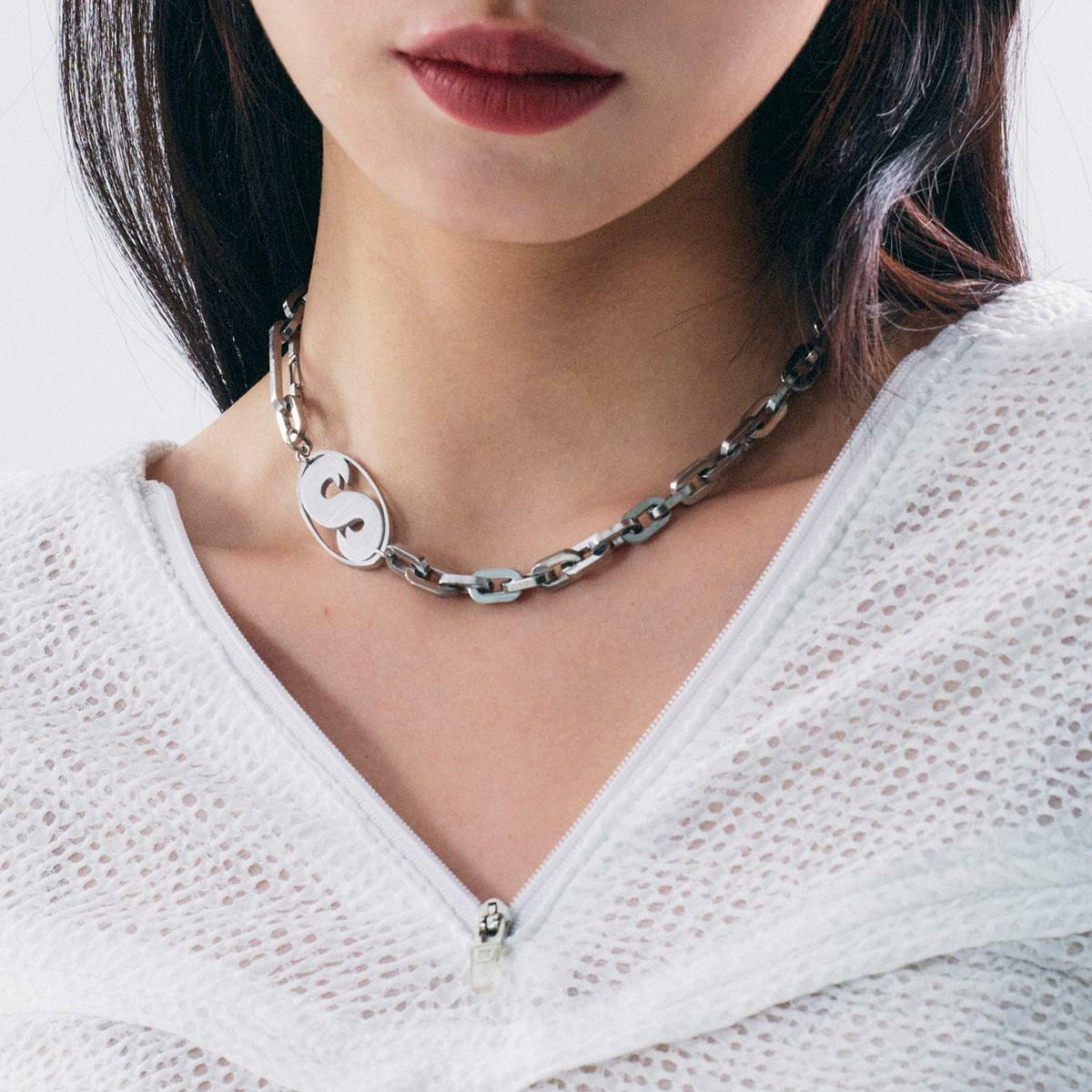 NO.418 NECKLACE - HAGO(하고)