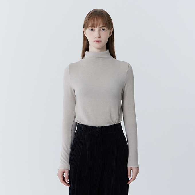 Basic Soft Wool Top (Cream) - HAGO(하고)
