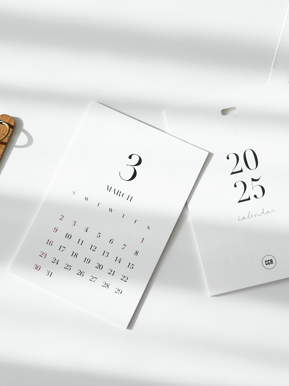 CCR 2025 캘린더 달력 종이속지 2type - HAGO(하고)