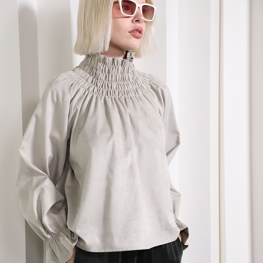 MESS MINT BLOUSE - HAGO(하고)