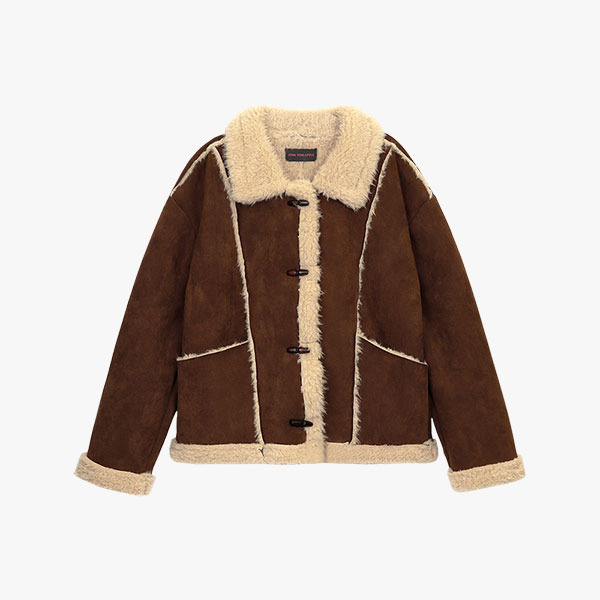 SNOWDRIFT TOGGLE JACKET_BROWN - HAGO(하고)