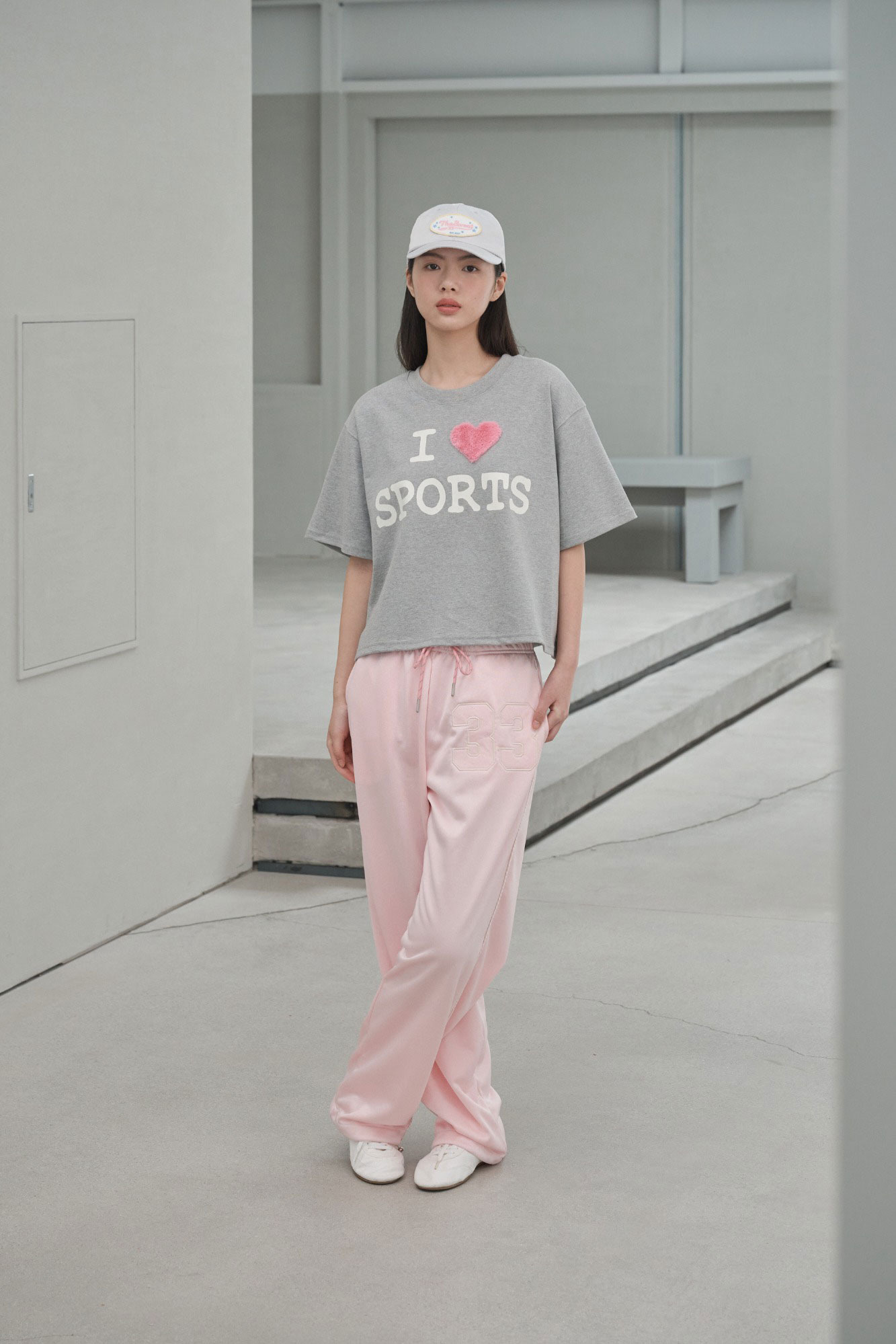 33 String Sweat Pants (PINK) - 하고(HAGO)