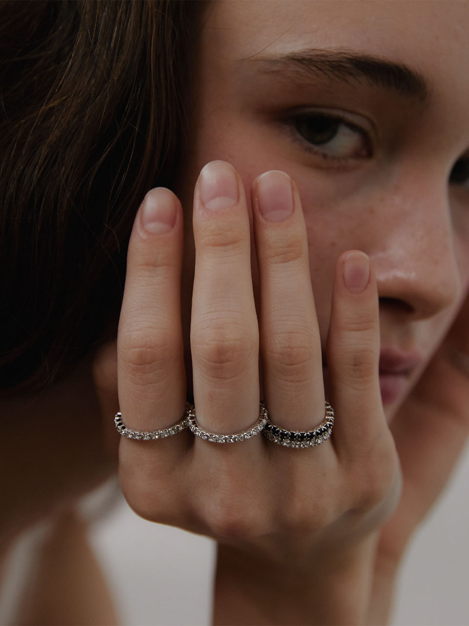 [2 SET] Minimal Cubic Ring (L244MRI010) - HAGO(하고)