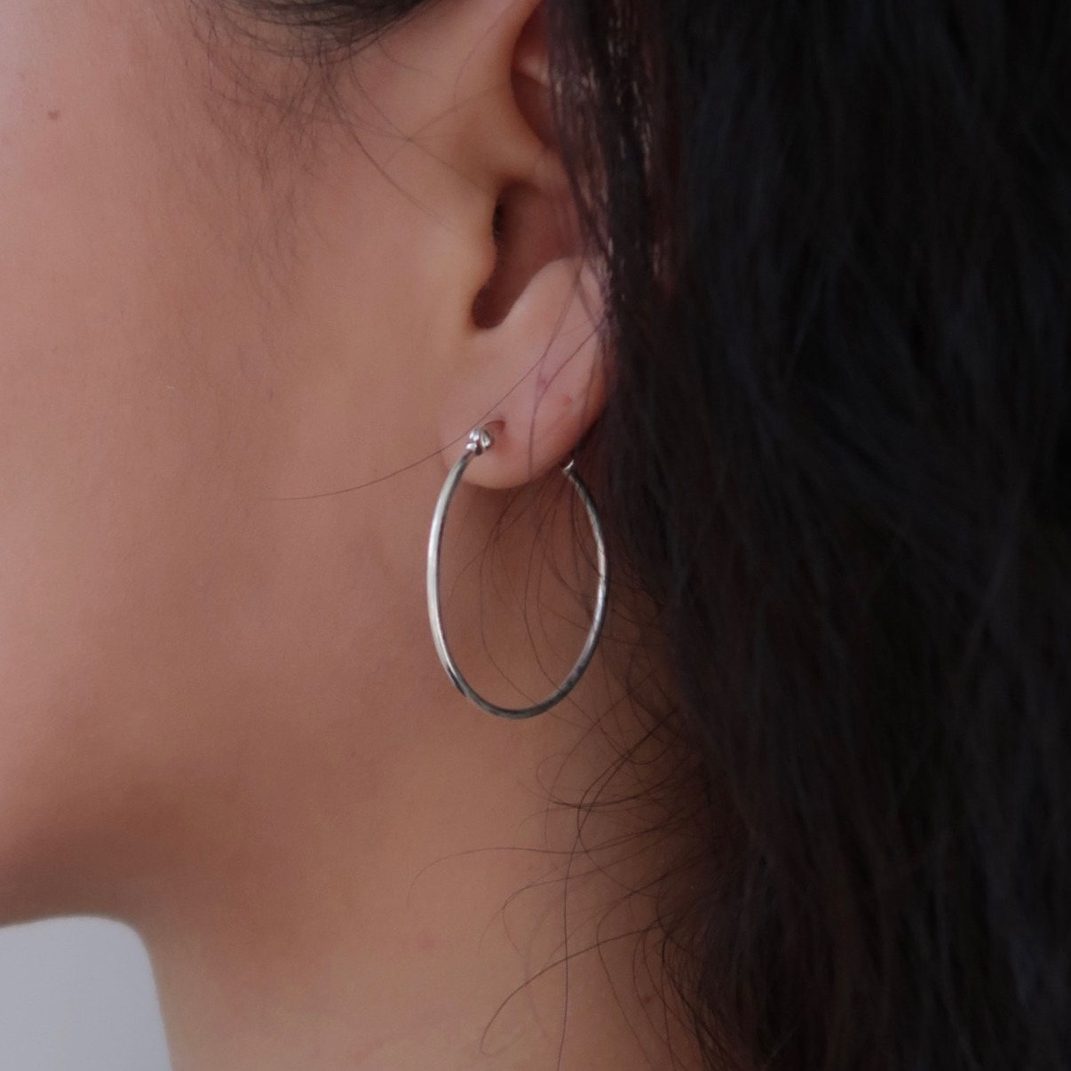 [925 Silver] #AE45 (Silver) - 하고(HAGO)