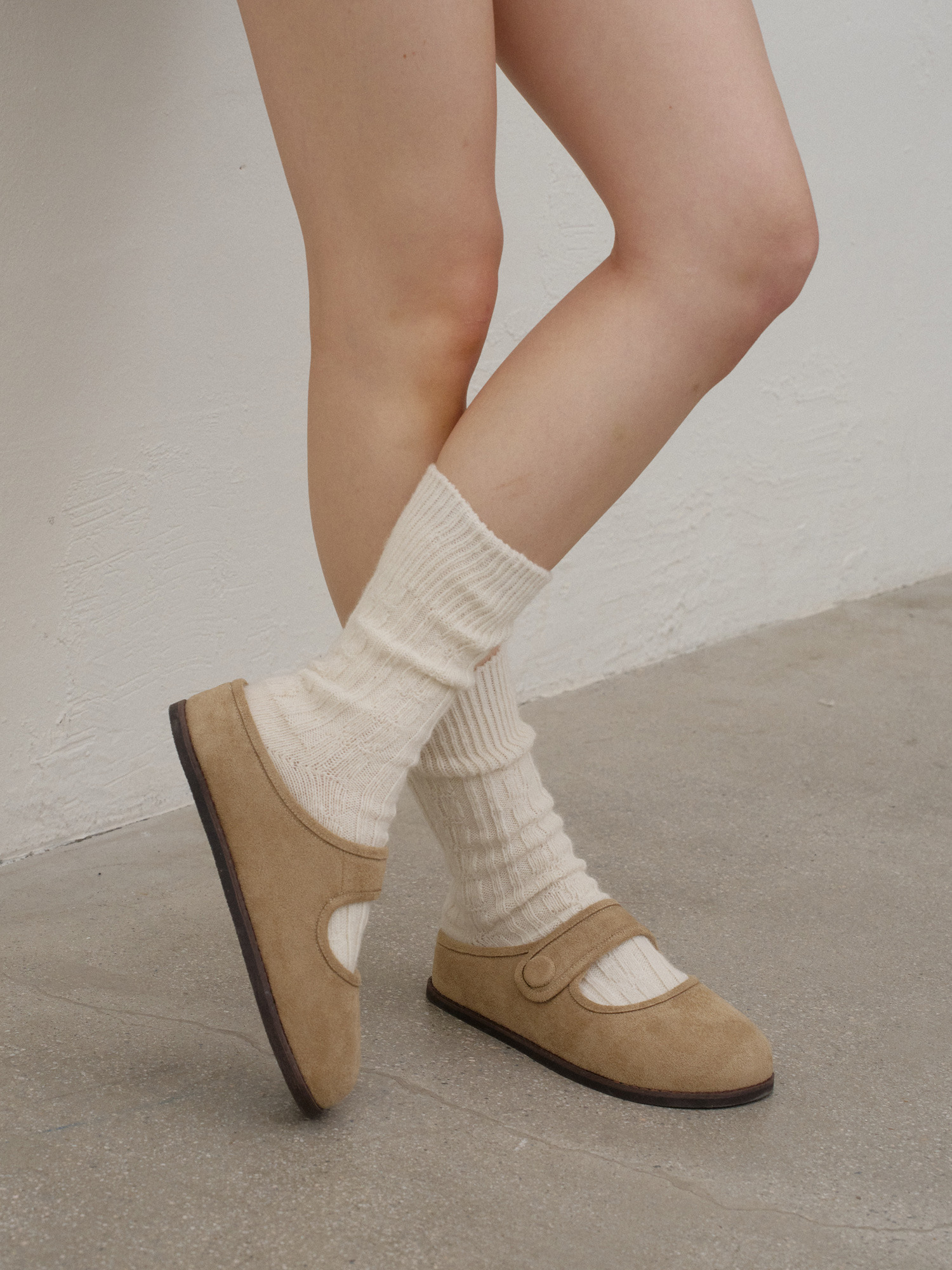 스티유메리제인 퍼 스웨이드 뮬 클로그 S24W519_3color - HAGO(하고)