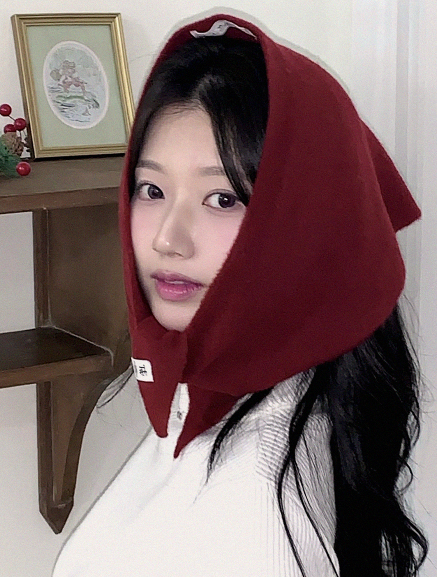 [TWEE] [Yunii`pick] 레브 울 헤어 스카프 - 하고(HAGO)