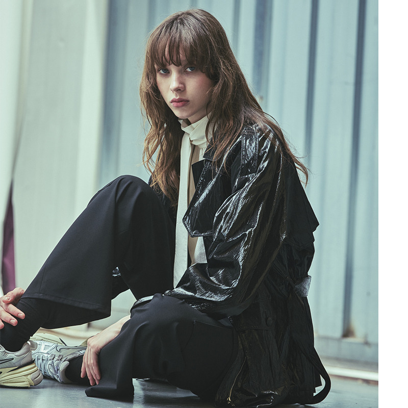 Belted Flap pocket drow string jumper_YAAJPN6 - HAGO(하고)