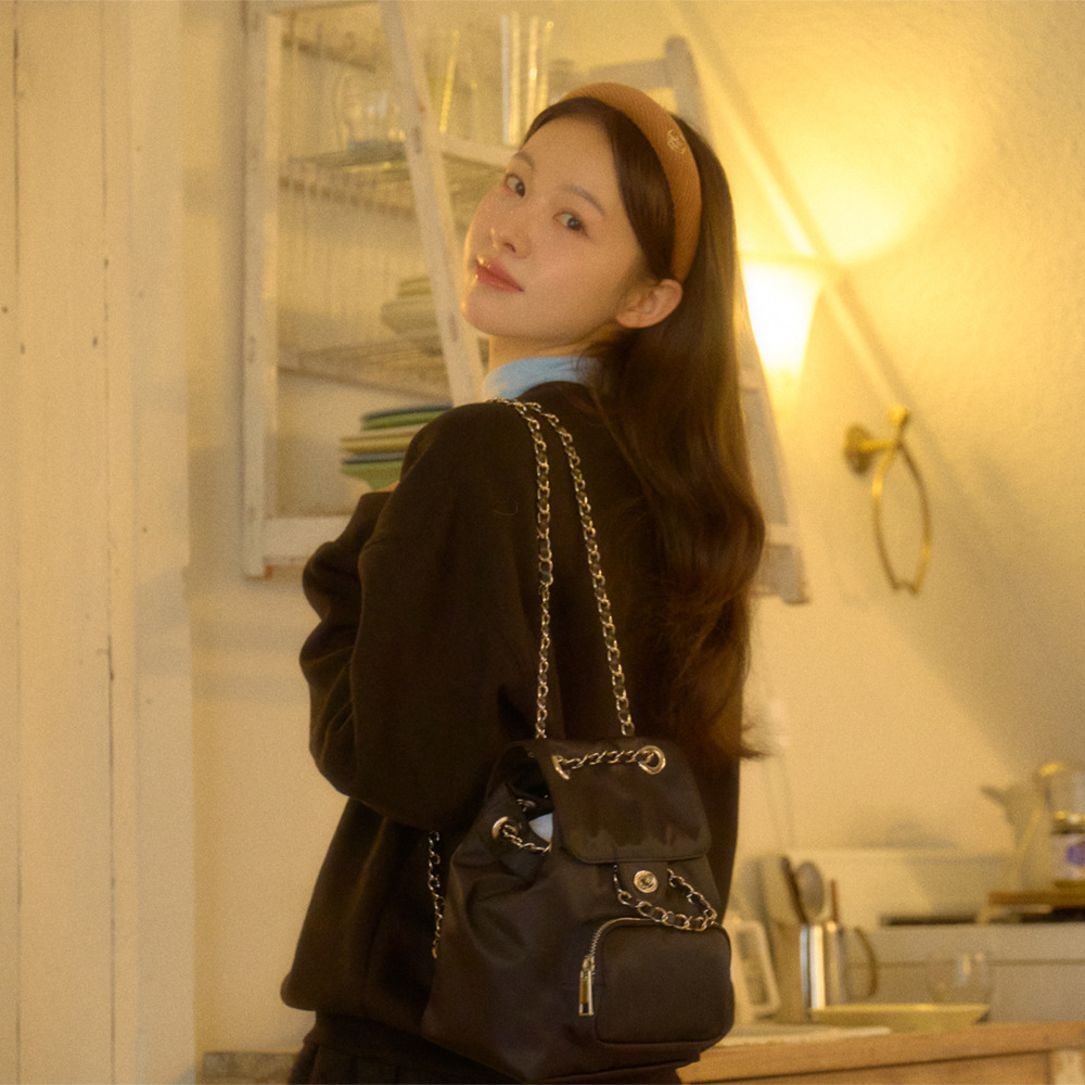 ANC CLASSIC OUTPOCKET BACKPACK_NYLON BLACK - 하고(HAGO)