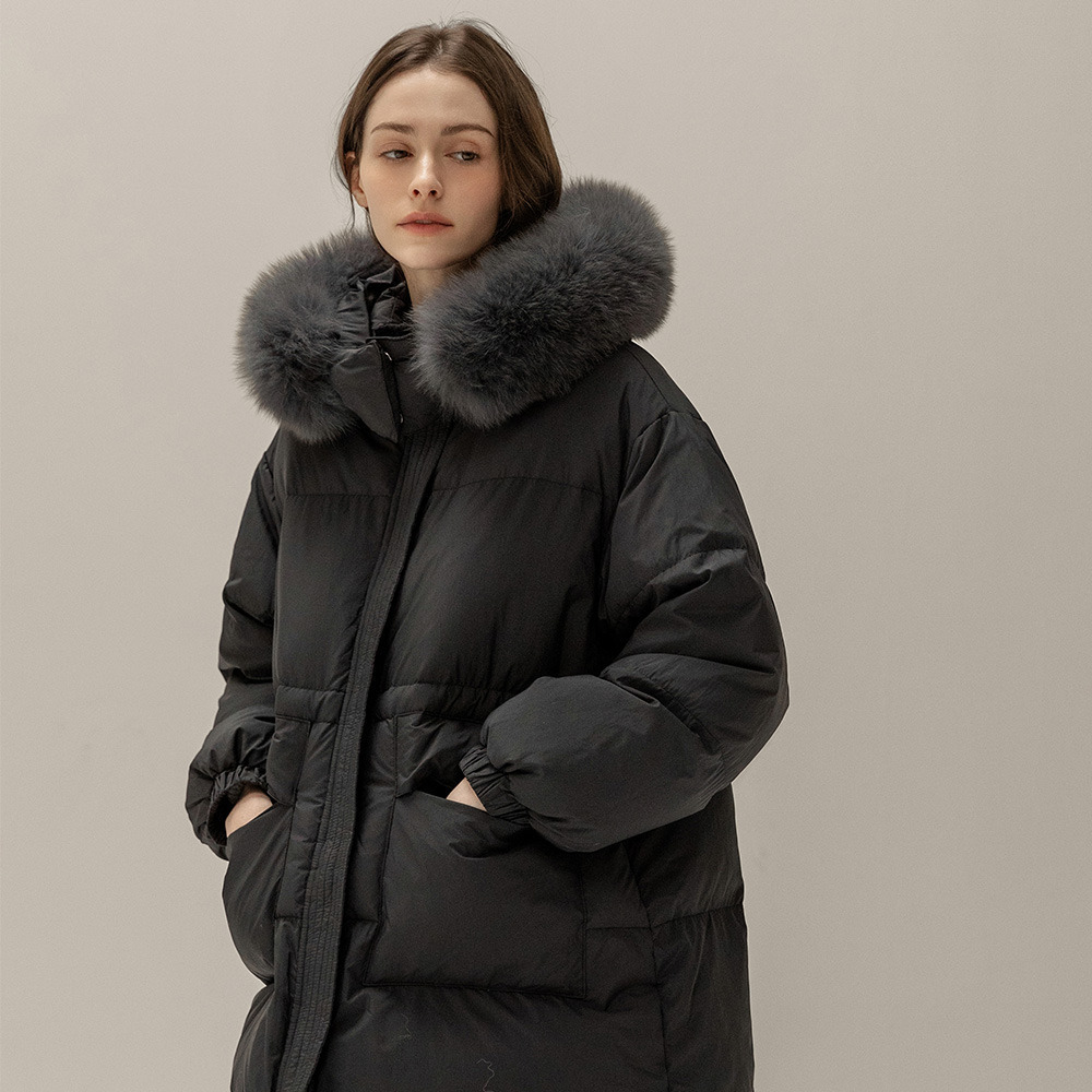 FOX FUR DUCK DOWN PADDING JUMPER - 하고(HAGO)