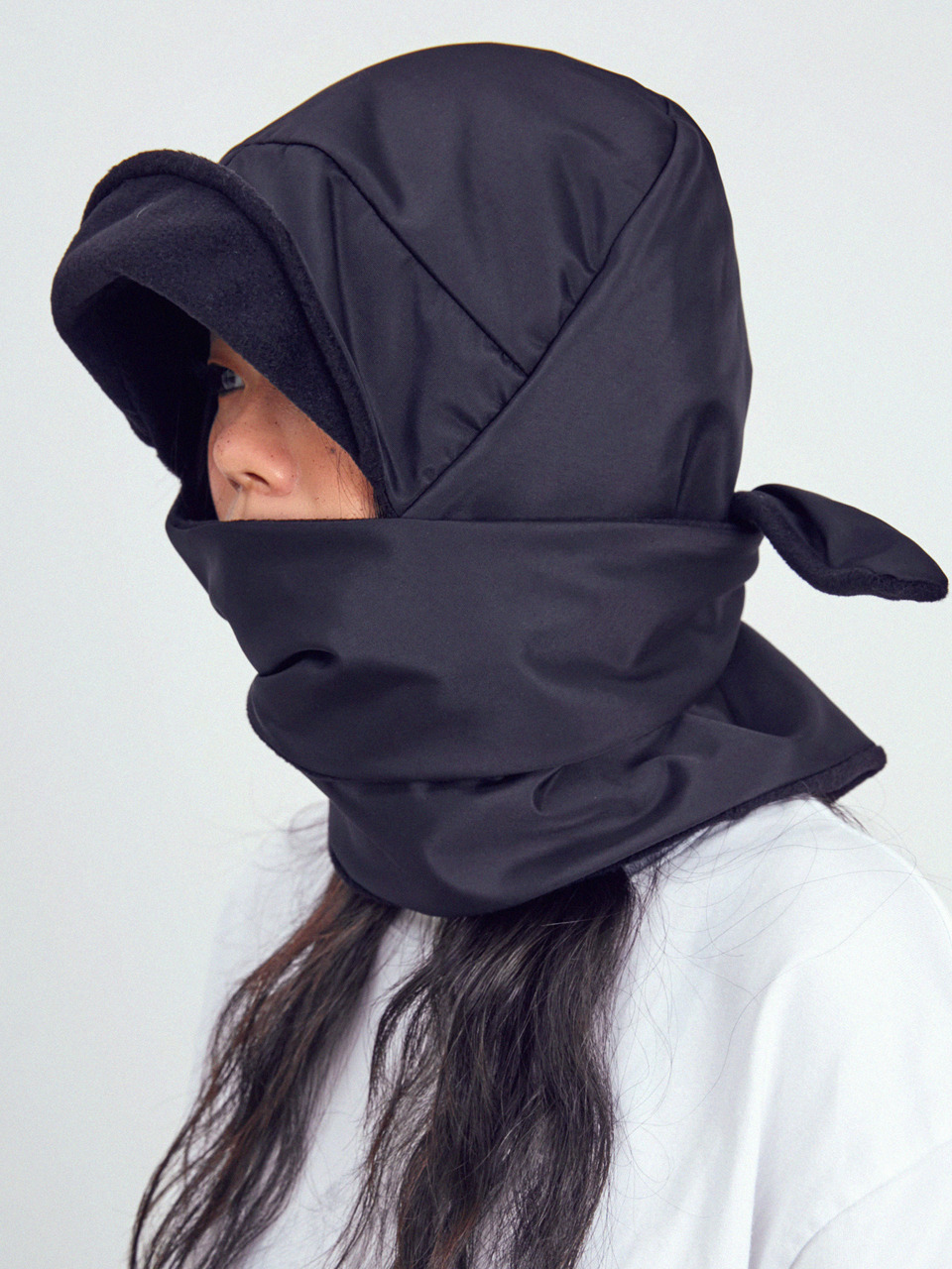 GRAB REVERSIBLE BLACK TROOPER HAT - 하고(HAGO)