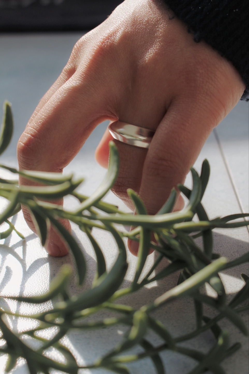 pottery ring (R) - HAGO(하고)