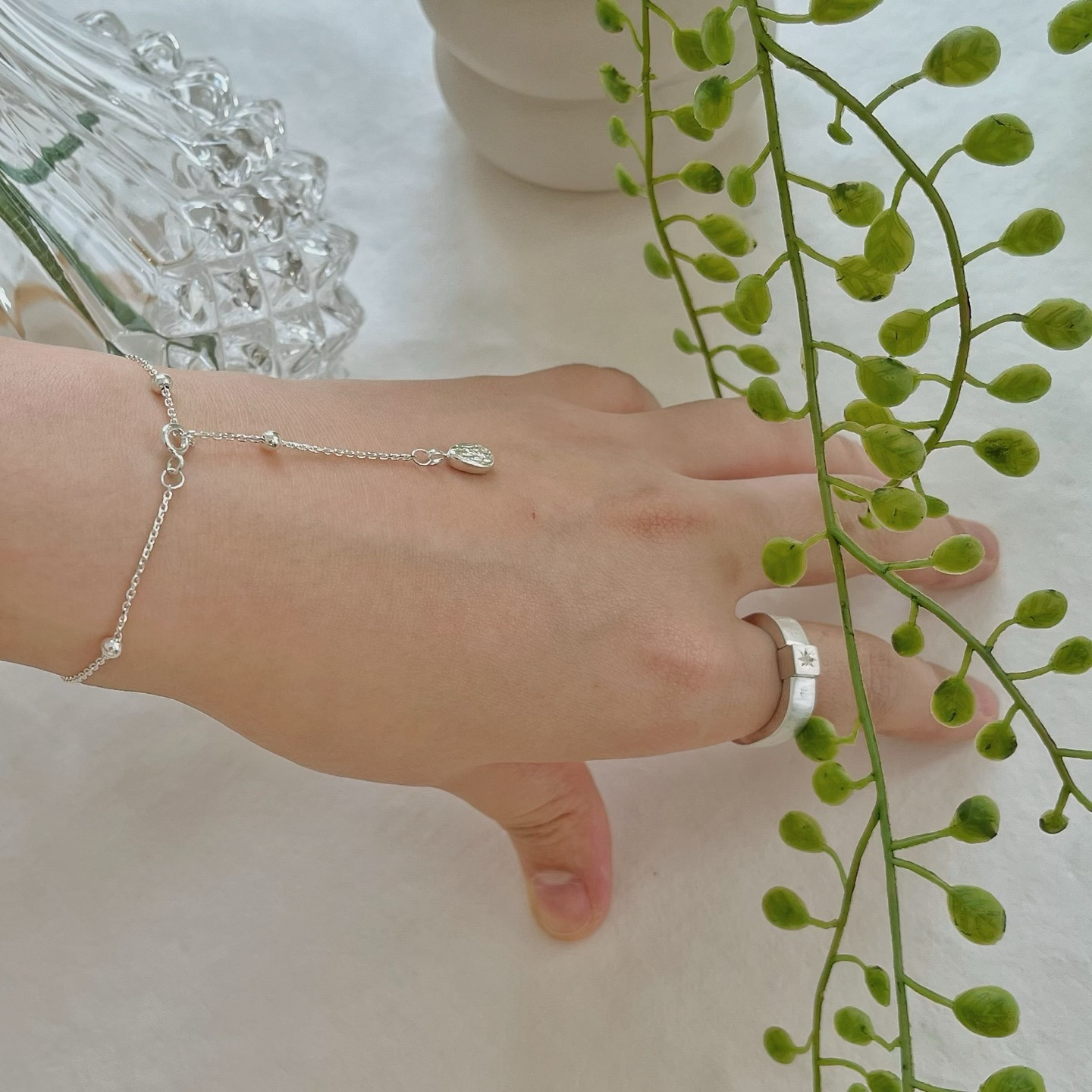 leaf bracelet - HAGO(하고)