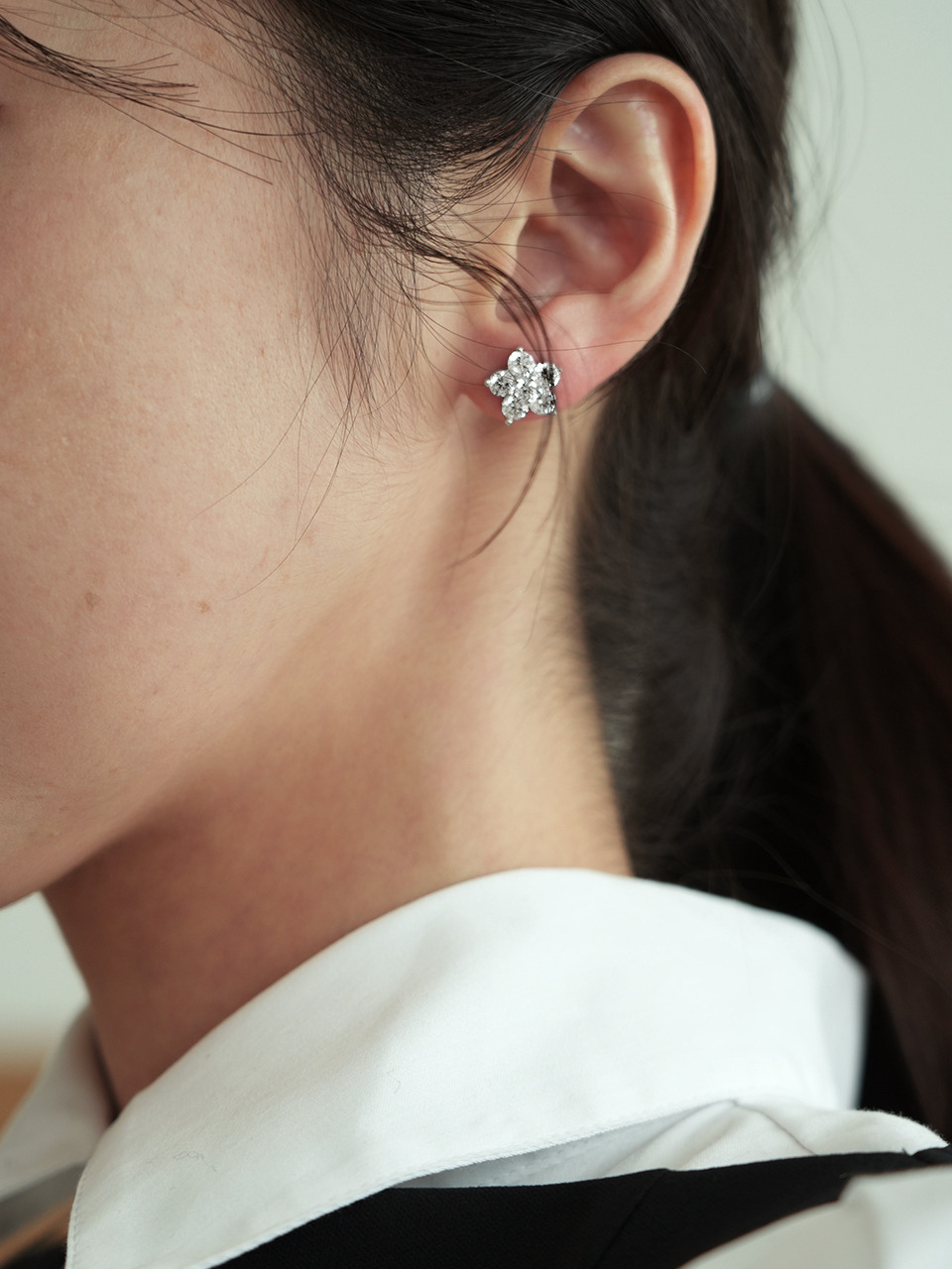 [Silver925] Ovoria Star Earrings - HAGO(하고)