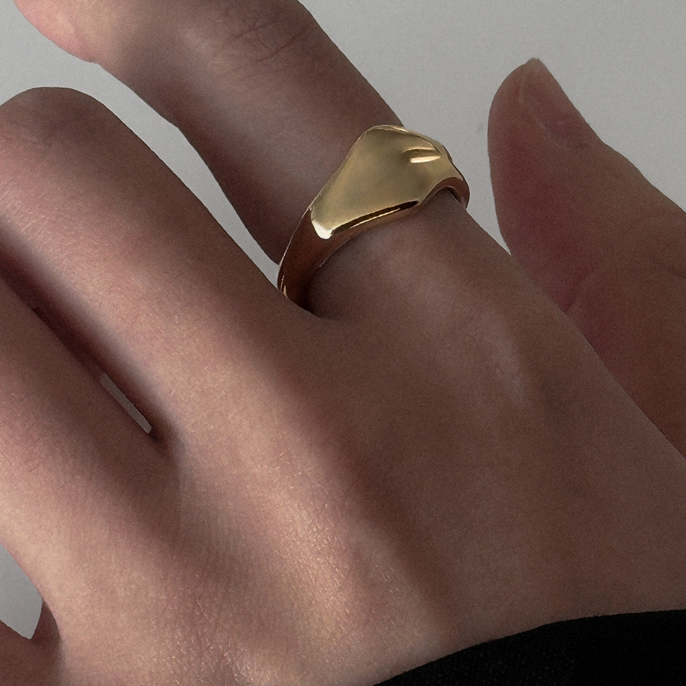 BR0045 GOLD RING - HAGO(하고)