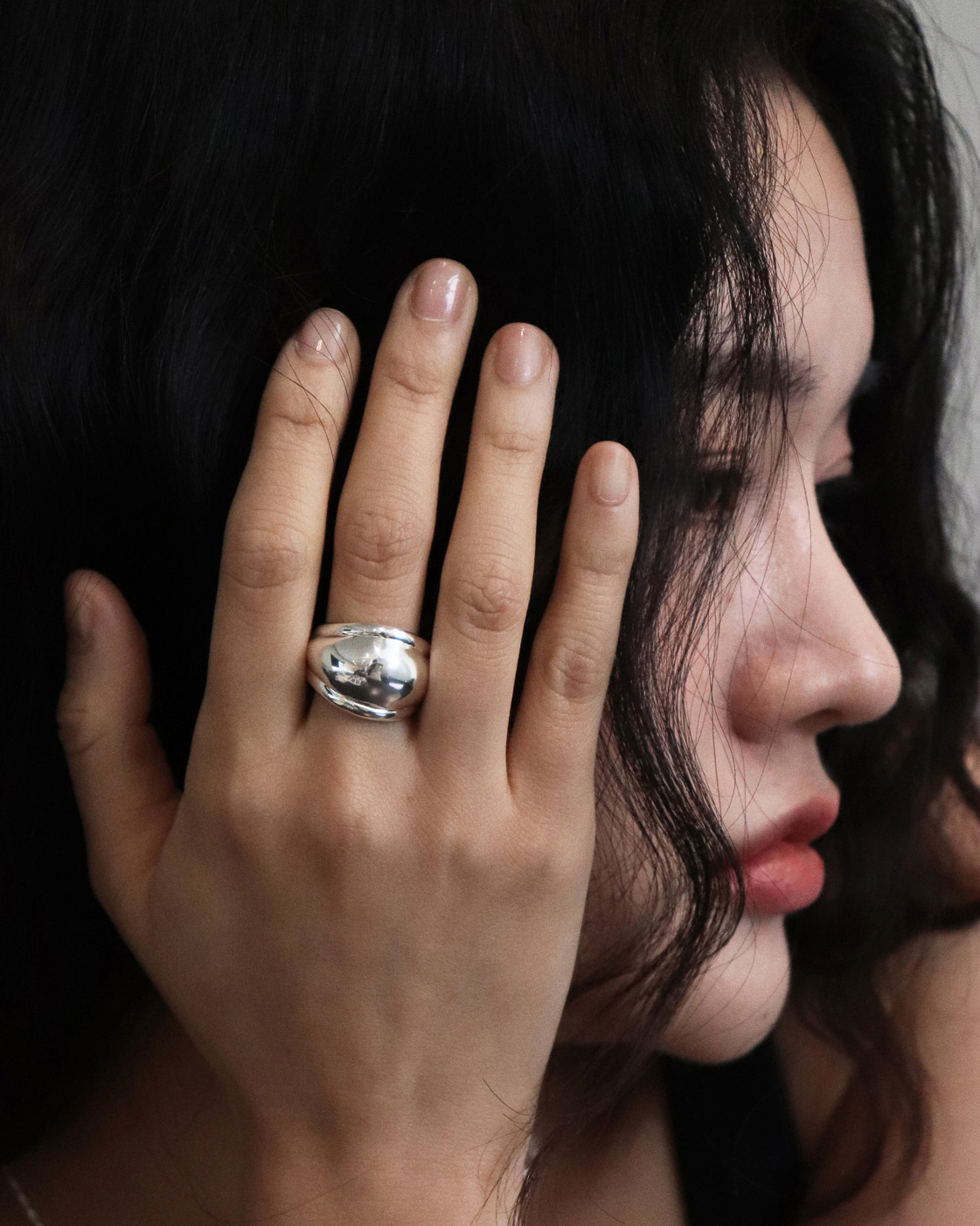 bold pottery ring - 하고(HAGO)