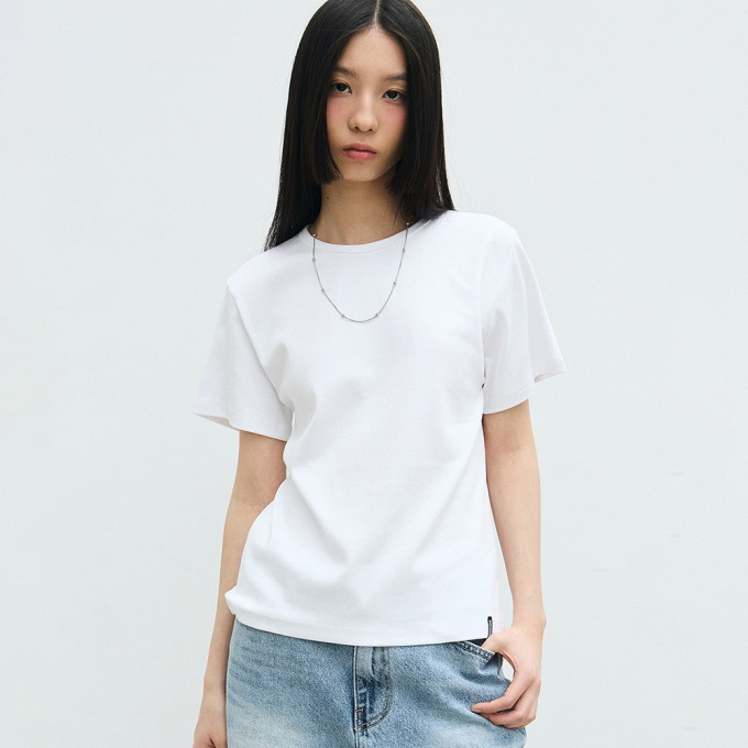 SPECIAL BASIC HALF TOP_WHITE - HAGO(하고)