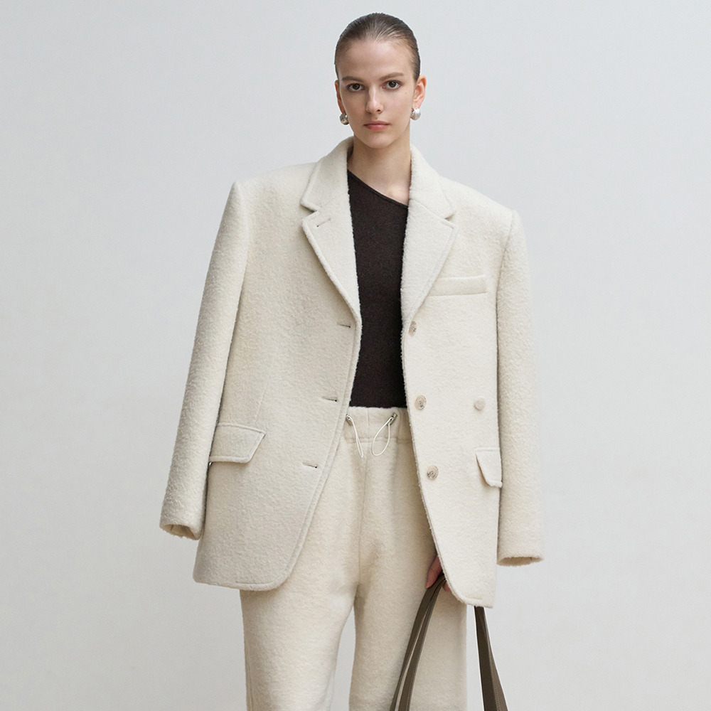 PONY THREE BUTTON JACKET - 하고(HAGO)