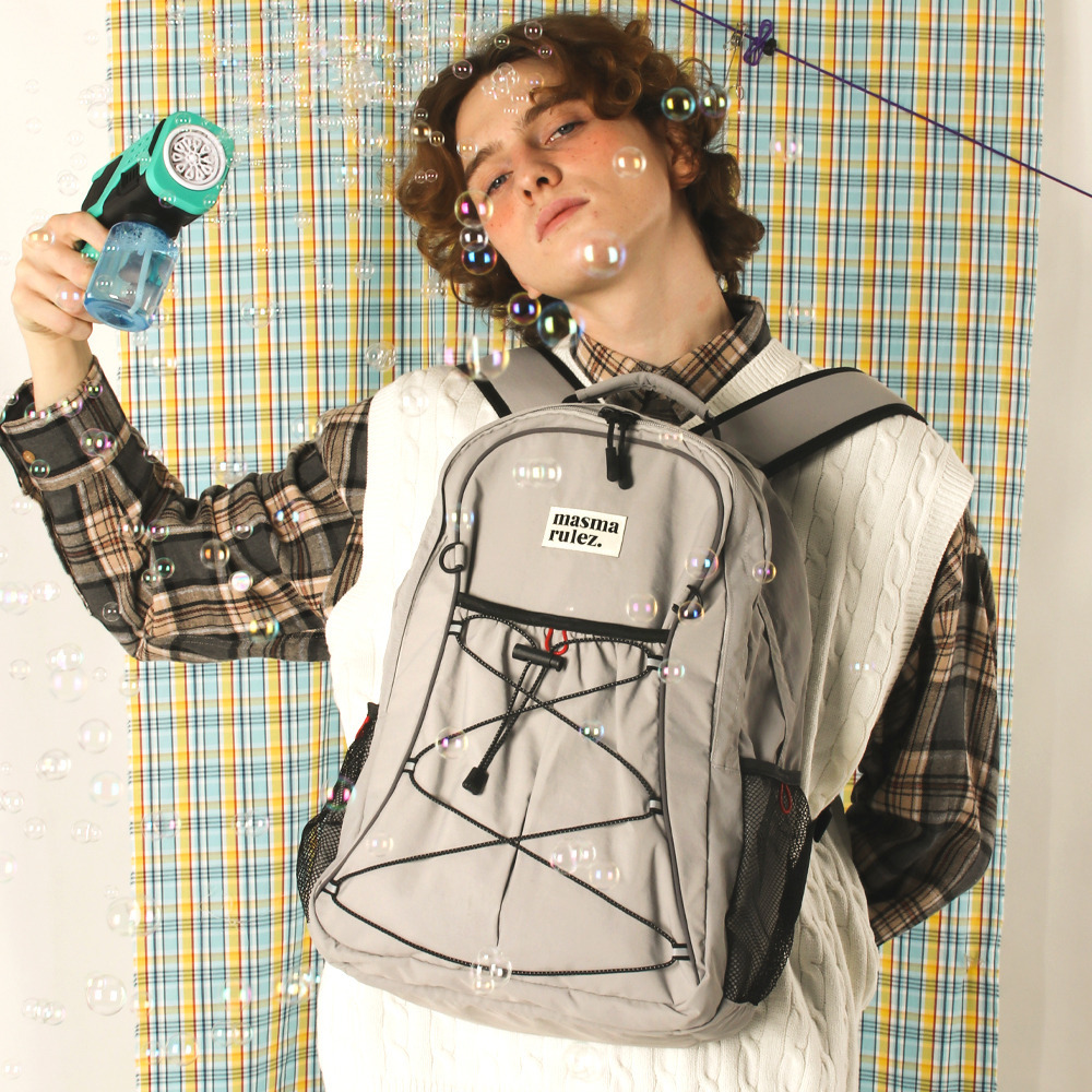 Urban sprint layered backpack_Gray - 하고(HAGO)