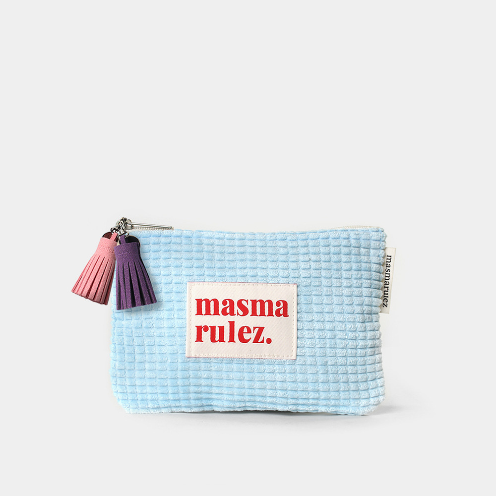 Basic pouch_Oksusu Baby blue - 하고(HAGO)