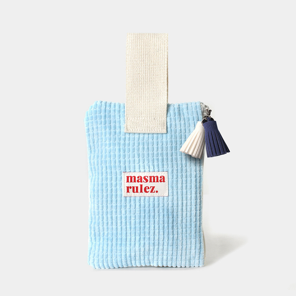 Strap pouch_Oksusu Baby blue - HAGO(하고)