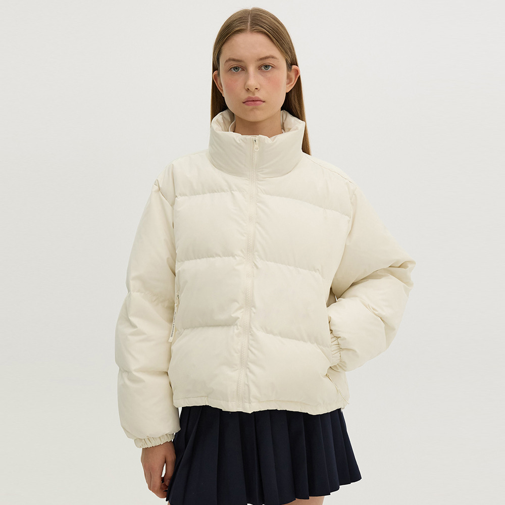 Puffer Short Padding_Ivory - 하고(HAGO)