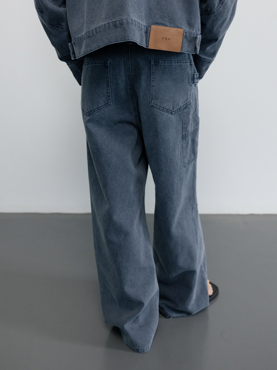CARPENTER PANTS_NAVY - HAGO(하고)
