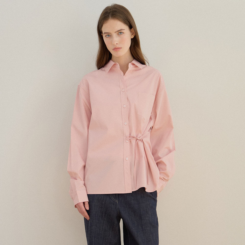 WRAP STRING SHIRT [PINK] - HAGO(하고)