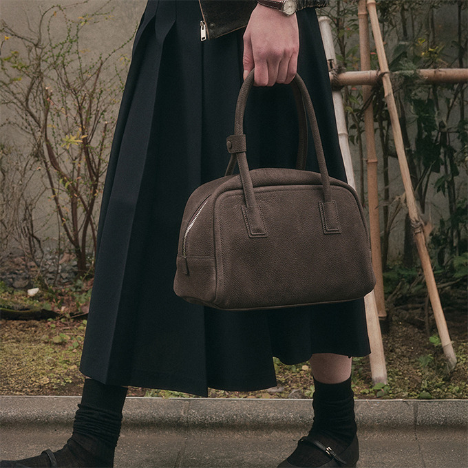 MENT NUBUCK TOTE BAG_BROWN - HAGO(하고)